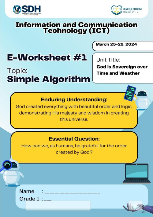 E-Worksheet 1. Interactive worksheet | TopWorksheets