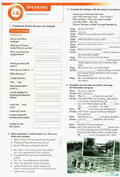 Interactive worksheets and online exercises free creator | TopWorksheets