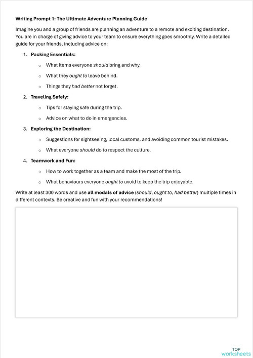 AEF Starter - Review 5B. Interactive worksheet | TopWorksheets