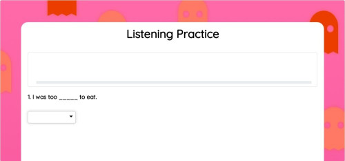 Listening: interactive worksheets and online exercises | TopWorksheets