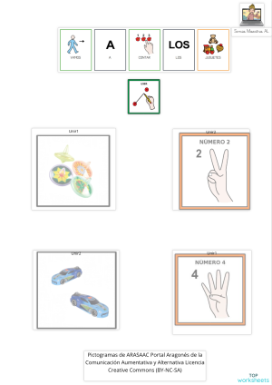 VAMOS A CONTAR LOS JUGUETES. Ficha interactiva | TopWorksheets