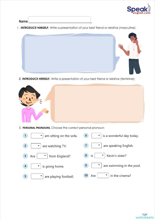 Basic intermediate 01 - Exam. Interactive worksheet | TopWorksheets