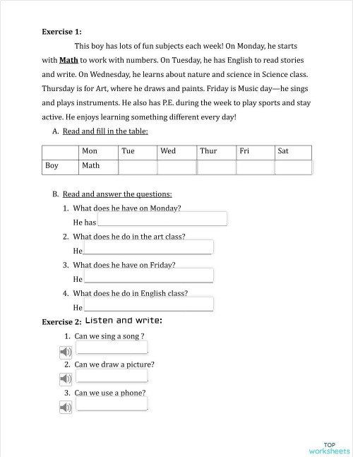 khối 4-tuần 10. Interactive worksheet | TopWorksheets