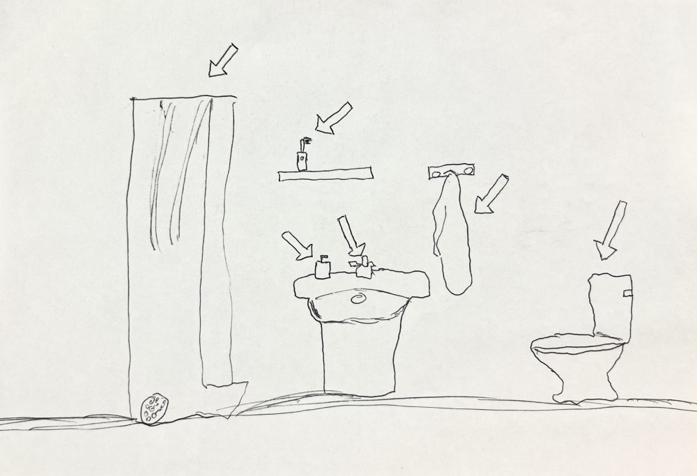 CHOOSE THE CORRECT PART OF A TOILET. Interactive worksheet | TopWorksheets