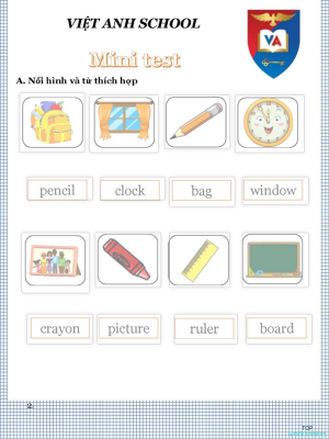 MINI TEST - 1A8. Interactive worksheet | TopWorksheets