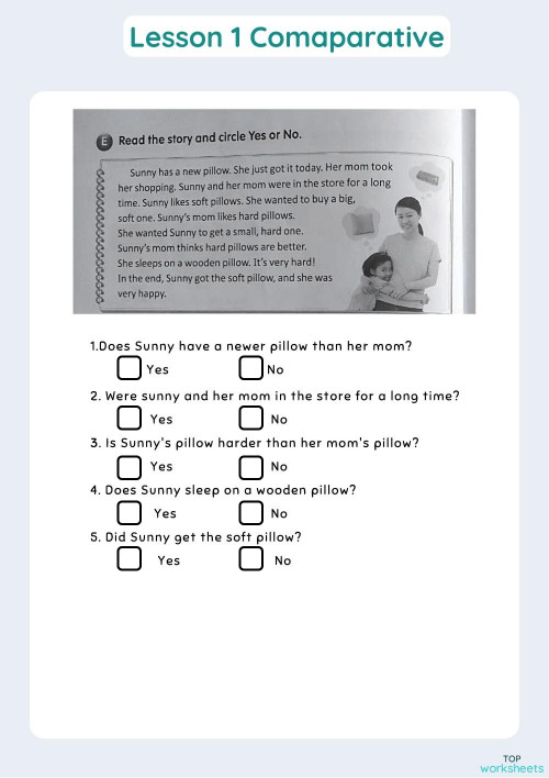 Lesson 1 (Exercise 1: Filling in the blanks.). Interactive worksheet | TopWorksheets