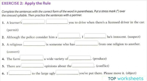 AP2 unit 31 ex.2. Interactive worksheet | TopWorksheets