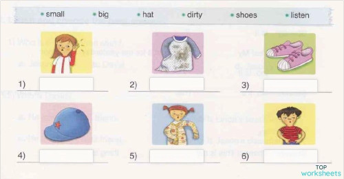 Is this your shirt?. Interactive worksheet | TopWorksheets