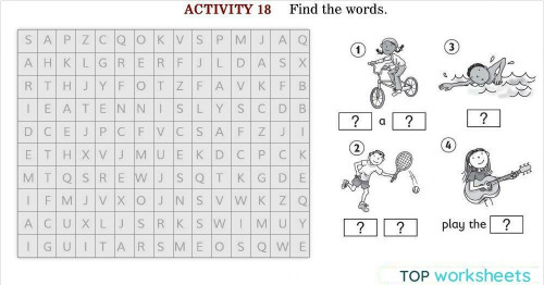 KB109 Section 1 Activity 18. Interactive worksheet | TopWorksheets