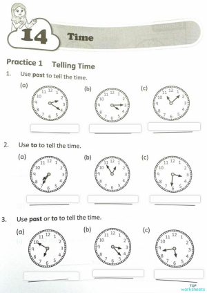 Y3_TELLING & CONVERSION OF TIME. Interactive worksheet | TopWorksheets
