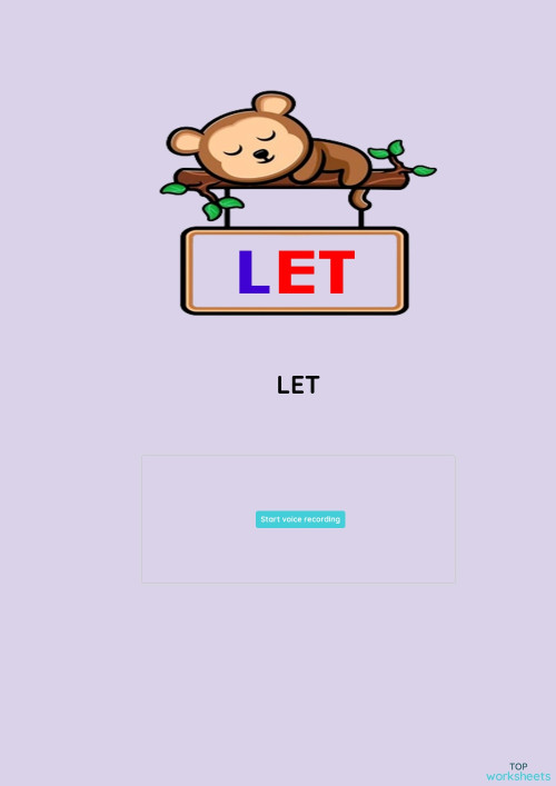 Lesson L3 (Level 1). Interactive worksheet | TopWorksheets
