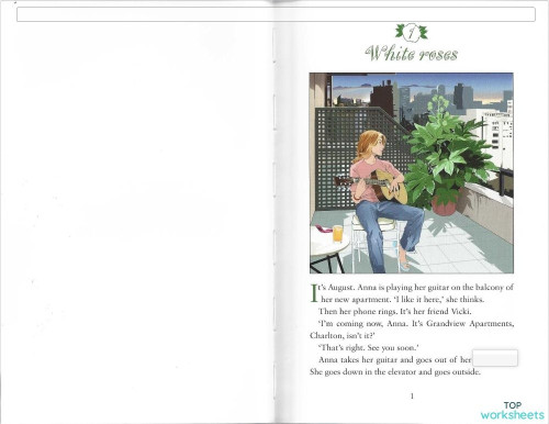 The Red Roses. Interactive worksheet | TopWorksheets