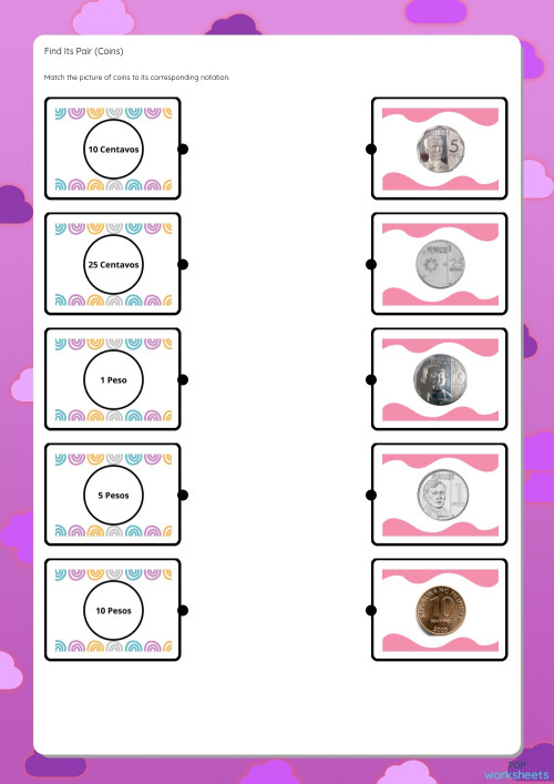 Money: interactive worksheets and online exercises | TopWorksheets