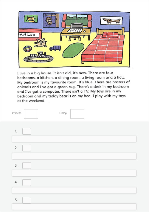Level 1 - Unit 6 - Translation. Interactive worksheet | TopWorksheets