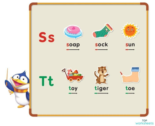 phonics st 3. Interactive worksheet | TopWorksheets