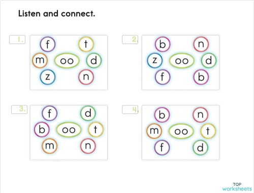 phonics STUV-WXYZ. Interactive worksheet | TopWorksheets