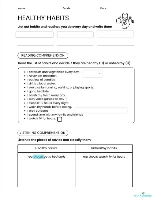 trial version. Interactive worksheet | TopWorksheets