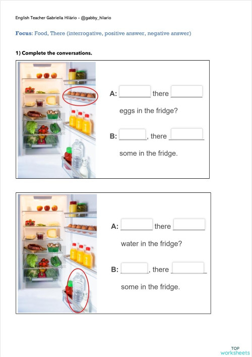 OW 3 - U6 - Lesson 5 - There - Positive and negative answer ...