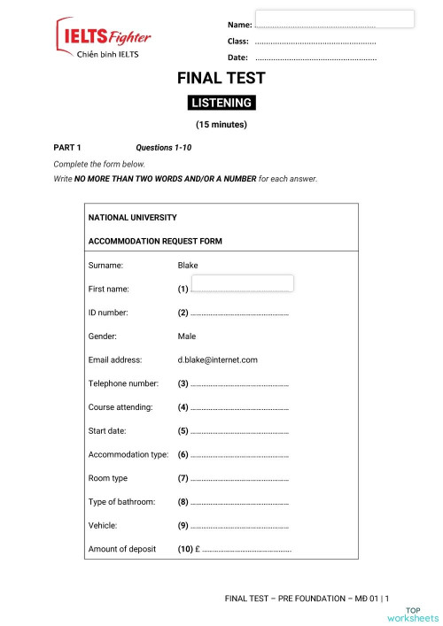 Writing: interactive worksheets and online exercises | TopWorksheets