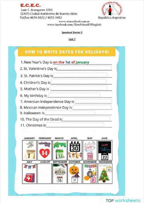 Class 5.Routines. Interactive worksheet | TopWorksheets