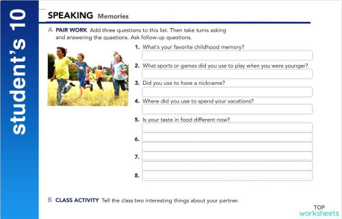 IC201 Student's 10 + Workbook 09 + Workbook 10. Interactive worksheet ...