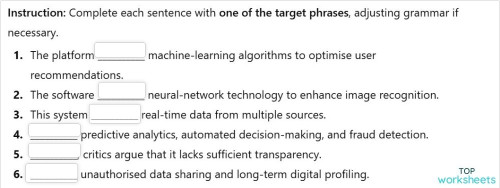 Inventions practive vocabulary. Interactive worksheet | TopWorksheets
