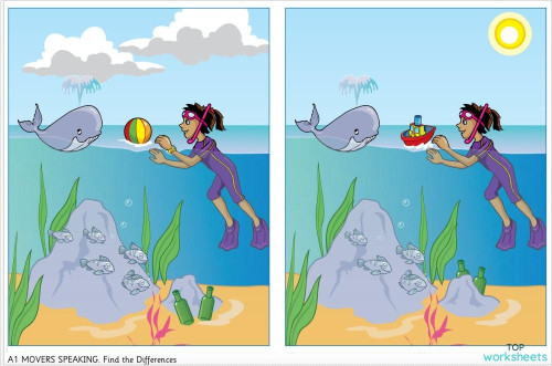 Find Differences. Interactive worksheet | TopWorksheets