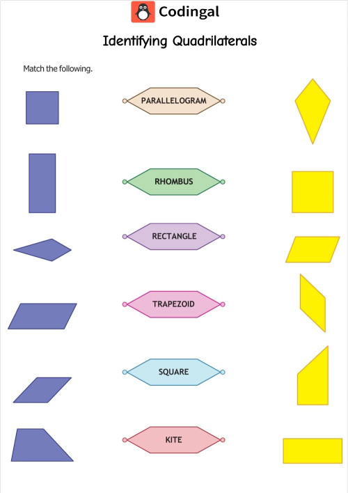 M_G02M12L58_WC02_Identifying Quadrilaterals. Interactive worksheet ...
