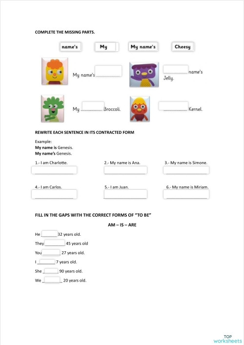 Personal pronouns. Interactive worksheet | TopWorksheets