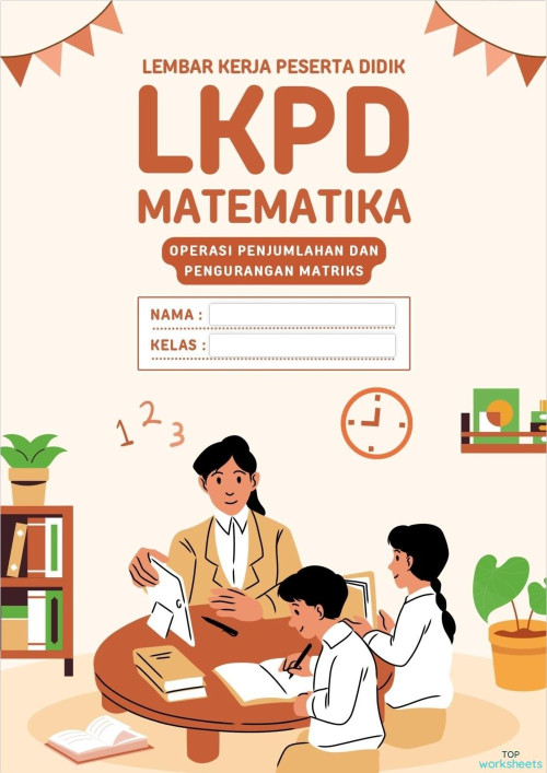 LKPD PERTEMUAN 4 OPERASI PERKALIAN MATRIKS. Interactive worksheet ...