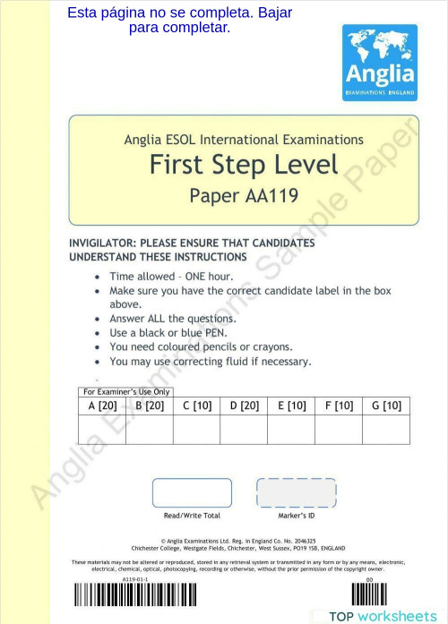 Present Continuous - Listening. Interactive worksheet | TopWorksheets