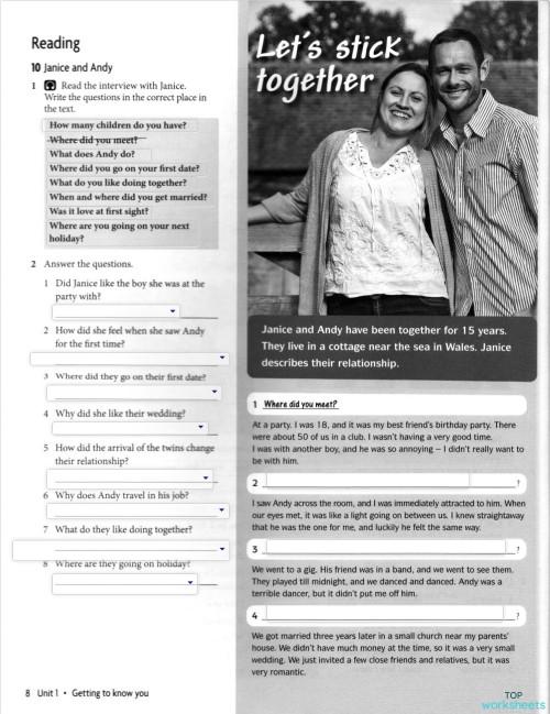 HOMEWORK 02. Interactive worksheet | TopWorksheets