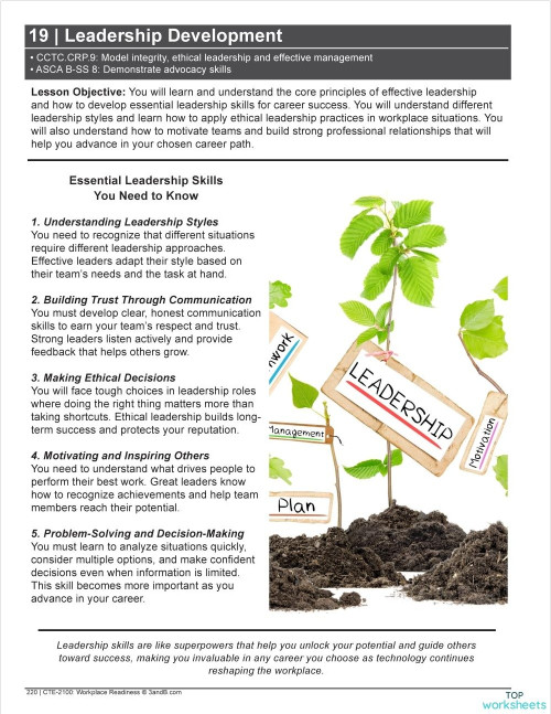 Business: interactive worksheets and online exercises | TopWorksheets