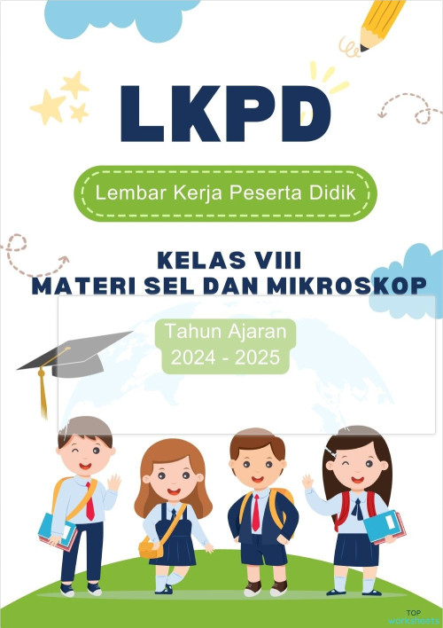 LKPD MATERI SEL DAN MIKROSKOP. Lembar kerja interaktif | TopWorksheets