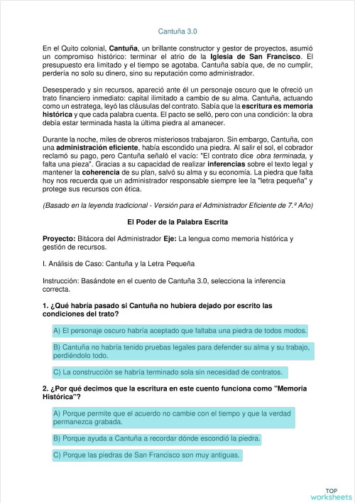 Lengua y Literatura: fichas interactivas y ejercicios online ...