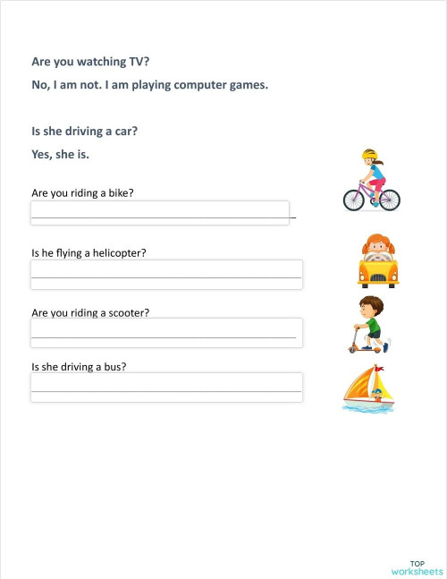 A2 Key For School - Writing Answer Sheet. Interactive worksheet ...