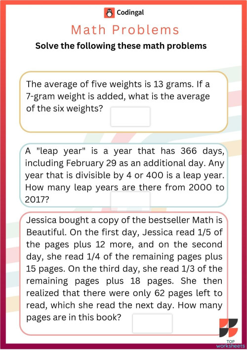 M_G07M09L28_WE01_Solving_Complex_Problems_Involving_Rational_Numbers_5. Interactive worksheet ...