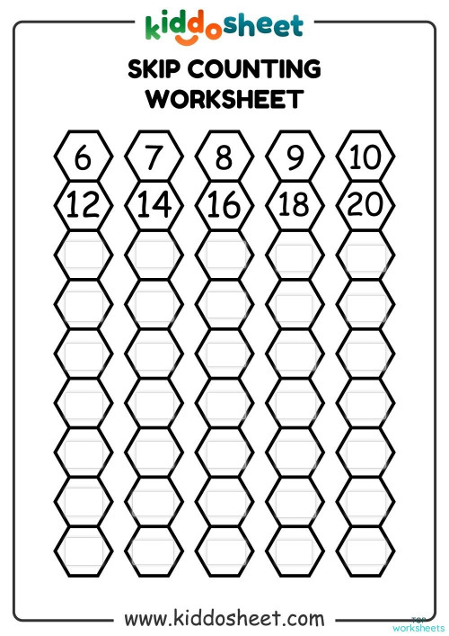 Skip Counting 6 7 8 9 And 10 For Year 3 Interactive Worksheet skip-counting-6-7-8-9-and-10-for-year-3-interactive-worksheet