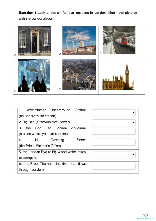 Unit 2 - Writing - Describe changes in a map. Interactive worksheet ...
