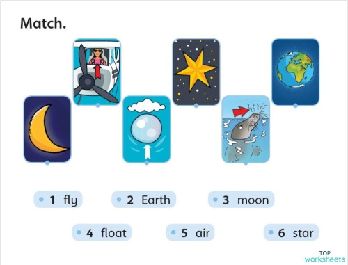 Clunk in space part 3. Interactive worksheet | TopWorksheets