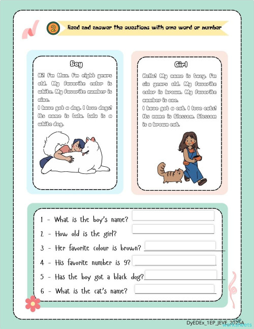 Introduction_Reading comprehension. Interactive worksheet | TopWorksheets