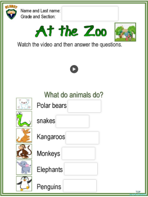 Interactive worksheets and online exercises in english | TopWorksheets