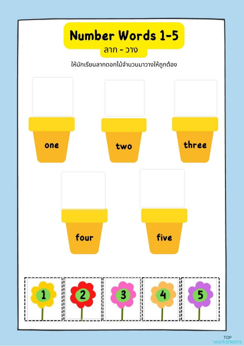 Arunsak Nokseng's public page | TopWorksheets