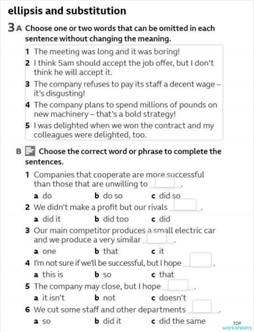 ellipses practice. Interactive worksheet | TopWorksheets