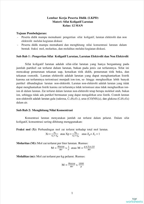 E-LKPD Interaktif Berbasis Discovery Learning Pada Materi Struktur Atom (Perkembangan Teori dan ...