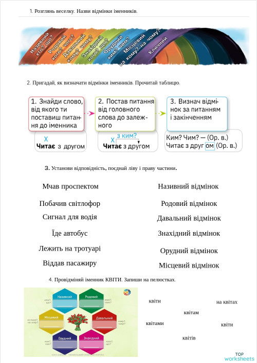 Interactive worksheets and online exercises in ukrainian | TopWorksheets