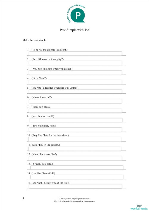 Past simple and Past Continous quiz. Interactive worksheet | TopWorksheets