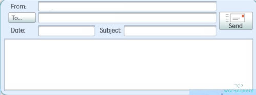 Write an email special days nov 26. Interactive worksheet | TopWorksheets