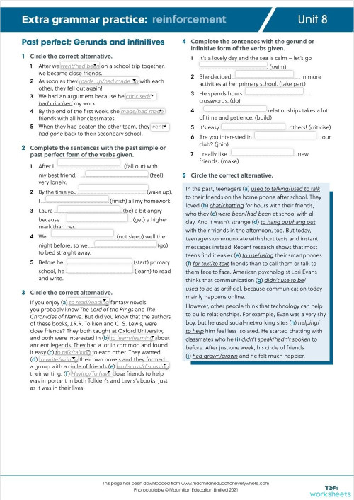 EN5_U4_adjectives. Interactive worksheet | TopWorksheets