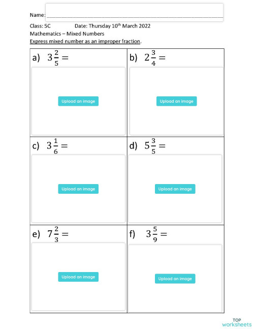 Express As An Improper Fraction Interactive Worksheet TopWorksheets express-as-an-improper-fraction-interactive-worksheet-topworksheets
